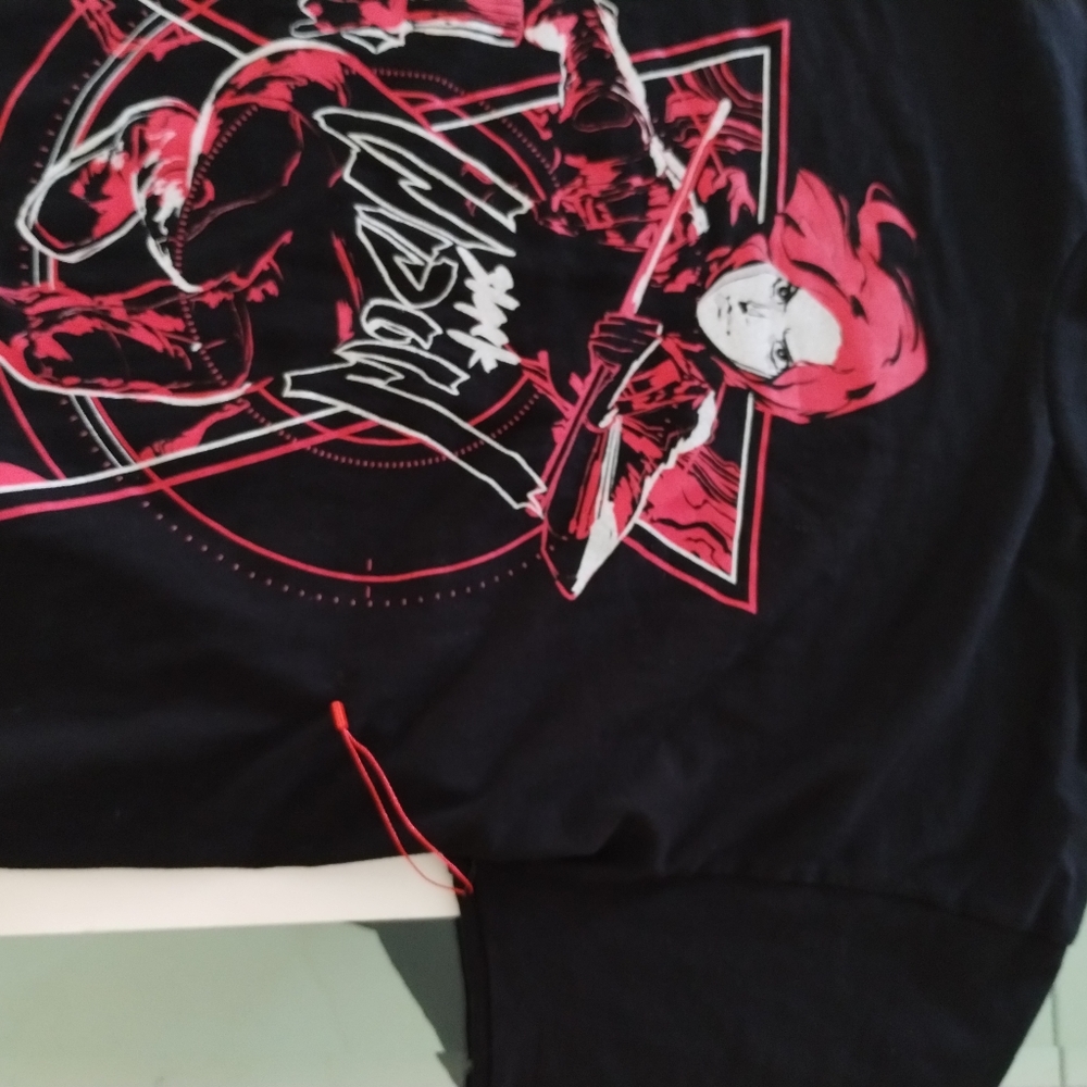 Team Liquid X Marvel Black Widow Colab Adult Long Sle… - Gem